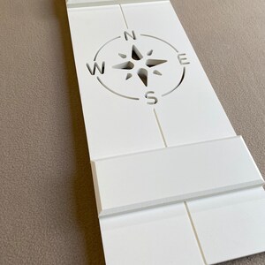 Nautical Compass Shutter: Beach House Decor (sold Individually) - Etsy