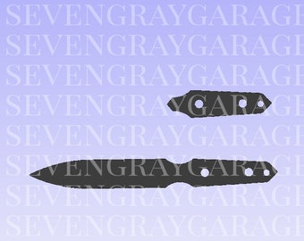 Knife Dxf | Etsy
