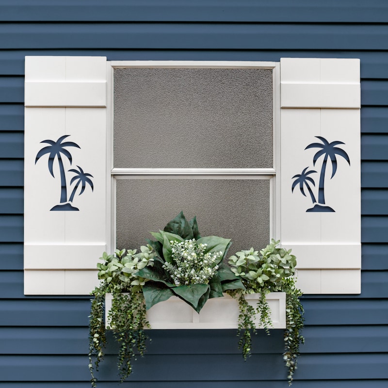 Hanging Shutters Wall Art - Etsy