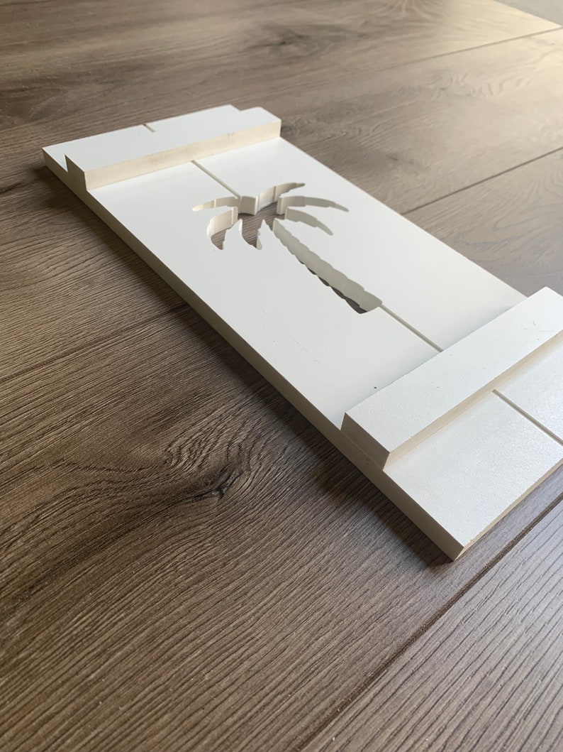 PVC Outdoor Exterior Shutter Board and Batten Palm Tree - Etsy