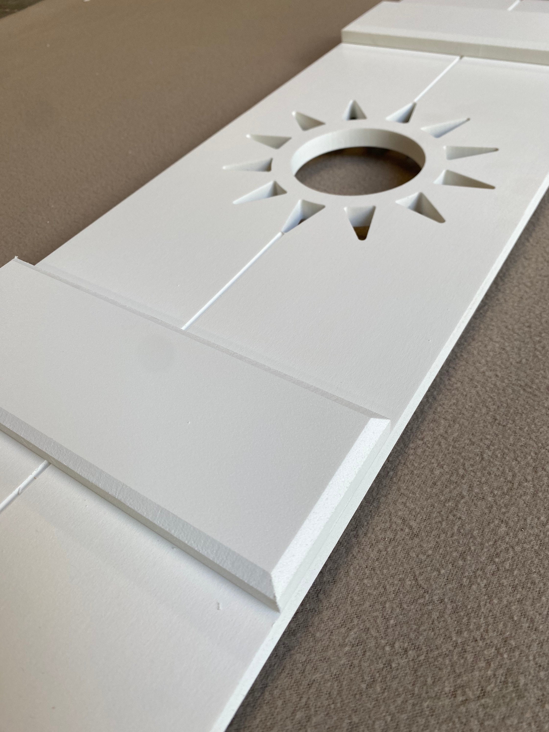Sun Themed PVC Shutter for Your Tropical Home, Sold Individually - Etsy