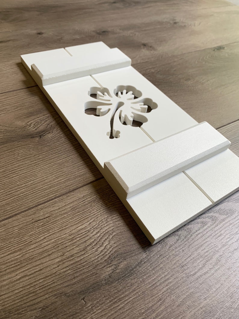 Hibiscus Flower PVC Shutter for Your Tropical Home - Etsy