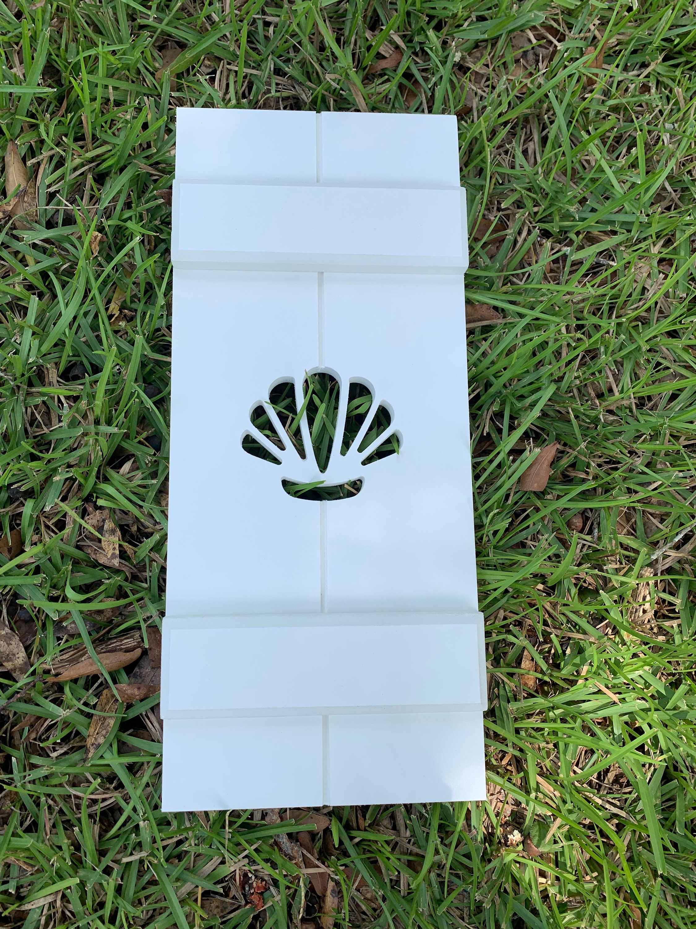 Seashell PVC Shutter for Your Tropical Beach House - Etsy