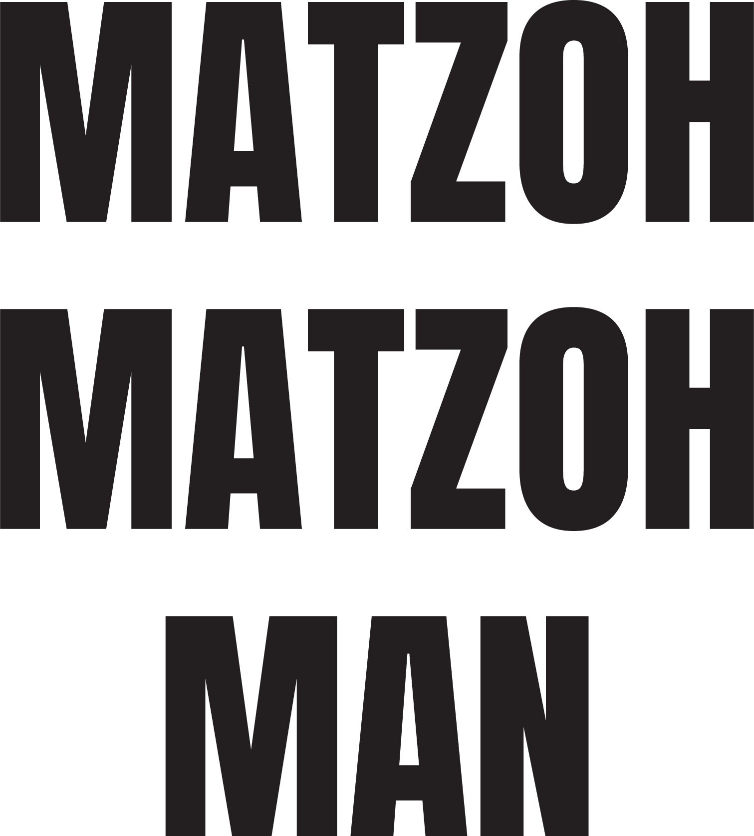 Matzoh Matzoh Man DIGITAL FILE - Etsy