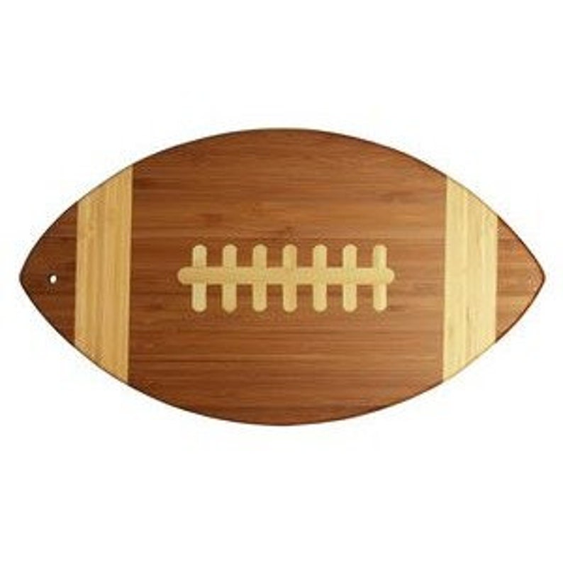 Football Shape Cutting Board - Etsy