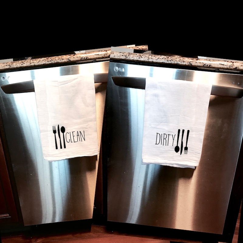 Clean Dirty Dishes - Etsy