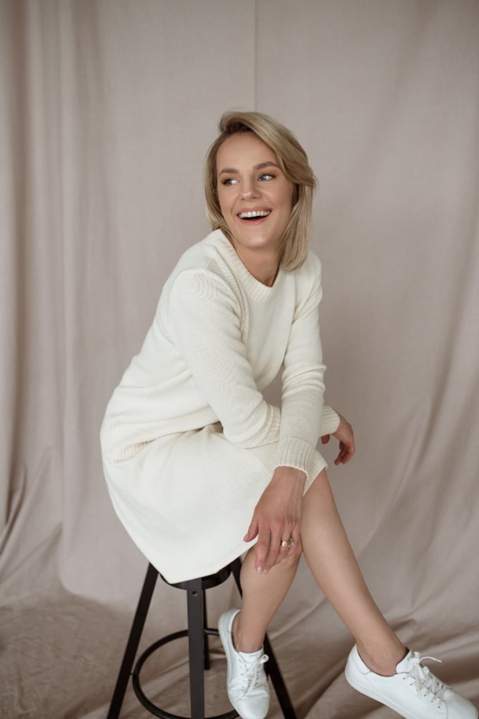 Merino Wool Set Knitted Merino Wool Sweater Knitted Merino - Etsy