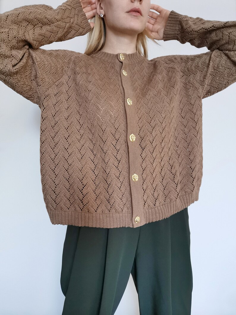 Wool Cardigan Natural Light Wool Cardigan Oversized - Etsy