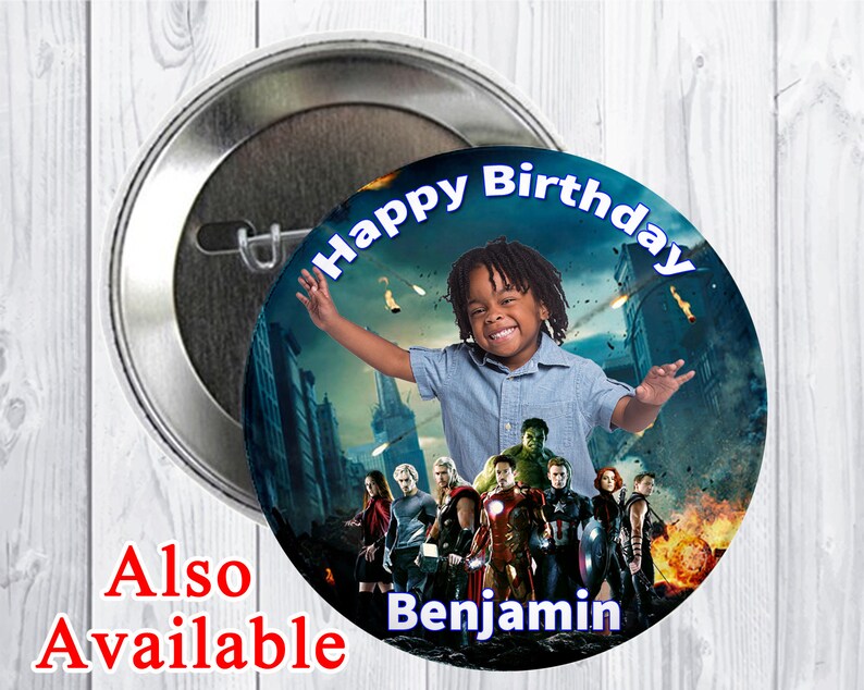 Custom Avengers Birthday Vinyl Banner, Avengers Party Banner, Avengers ...