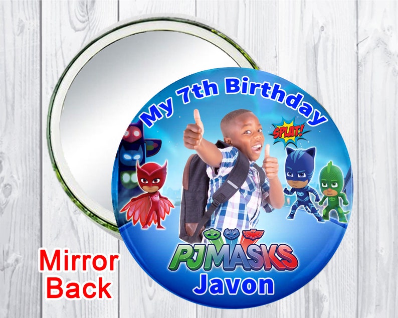 Custom PJ Masks Birthday Buttons PJ Mask Pins PJ Masks Party - Etsy