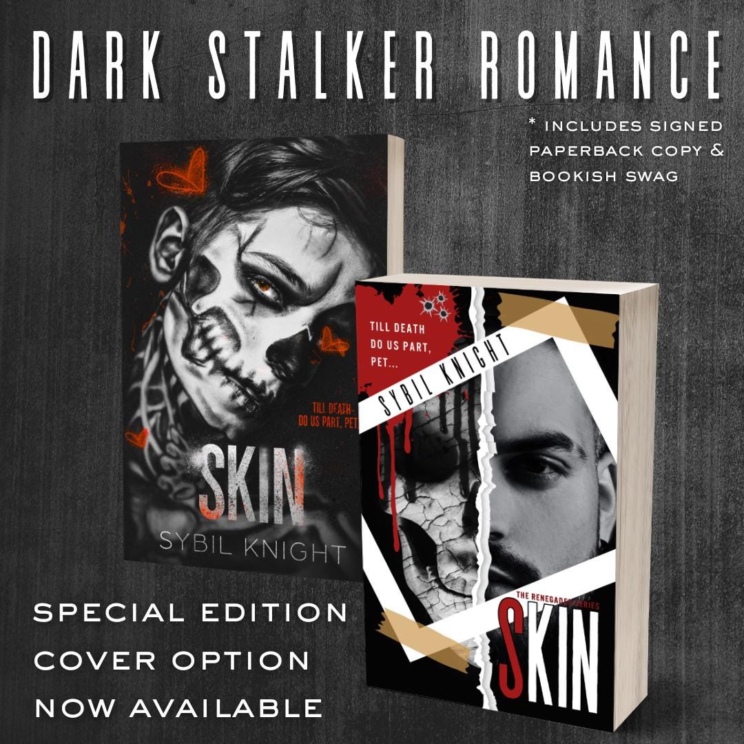 Dark Stalker Romance Book Box (SKIN by Sybil Knight) - Etsy