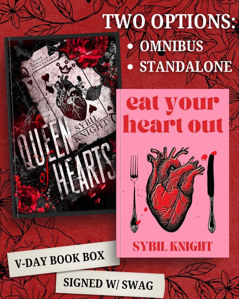 V Day Book Box by Sybil Knight - Etsy