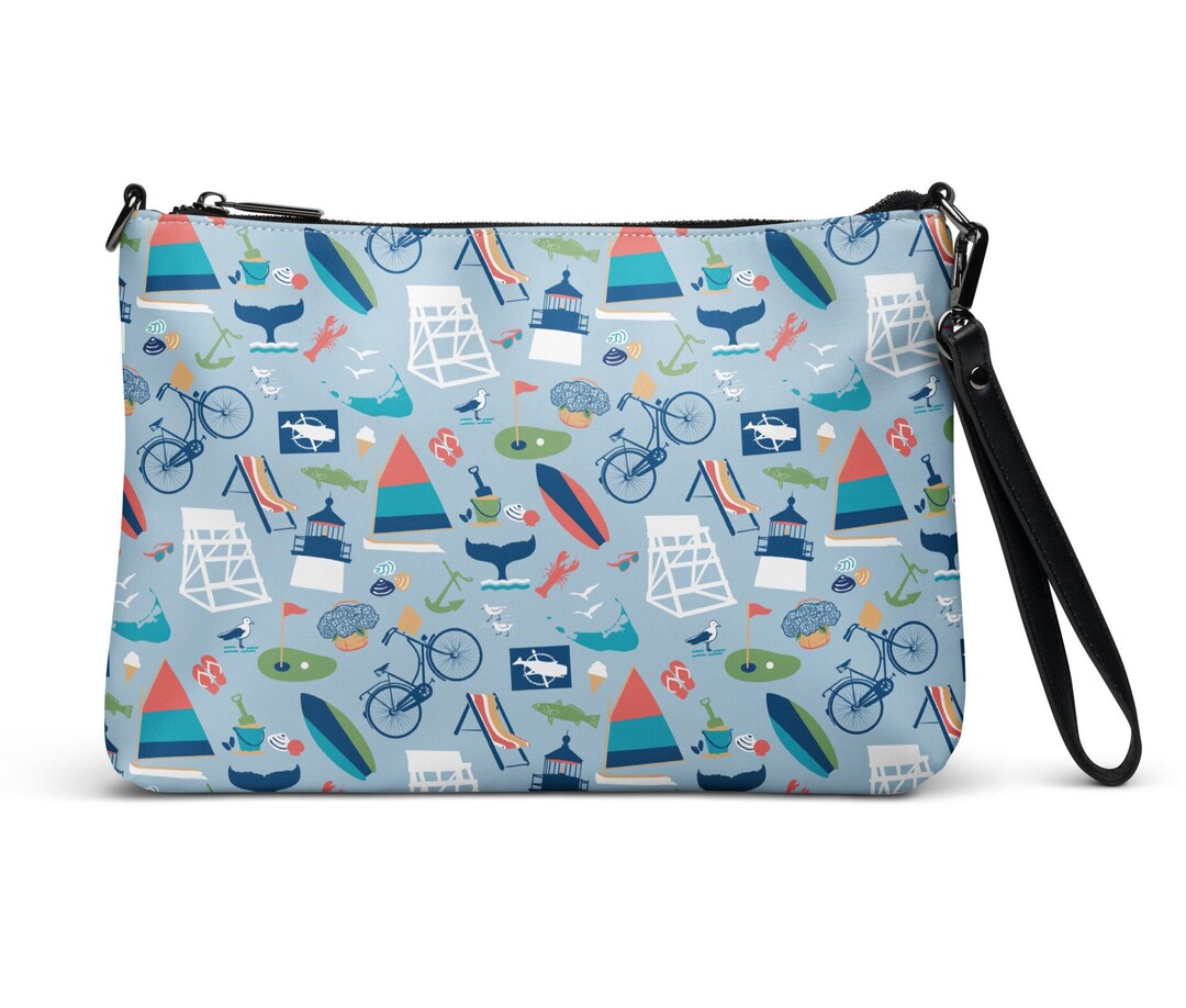 Nantucket Crossbody Bag, Purse With Adjustable Strap With Nantucket ...