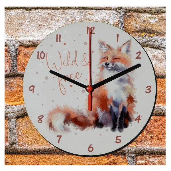 Wooden Wall Clock - Etsy UK