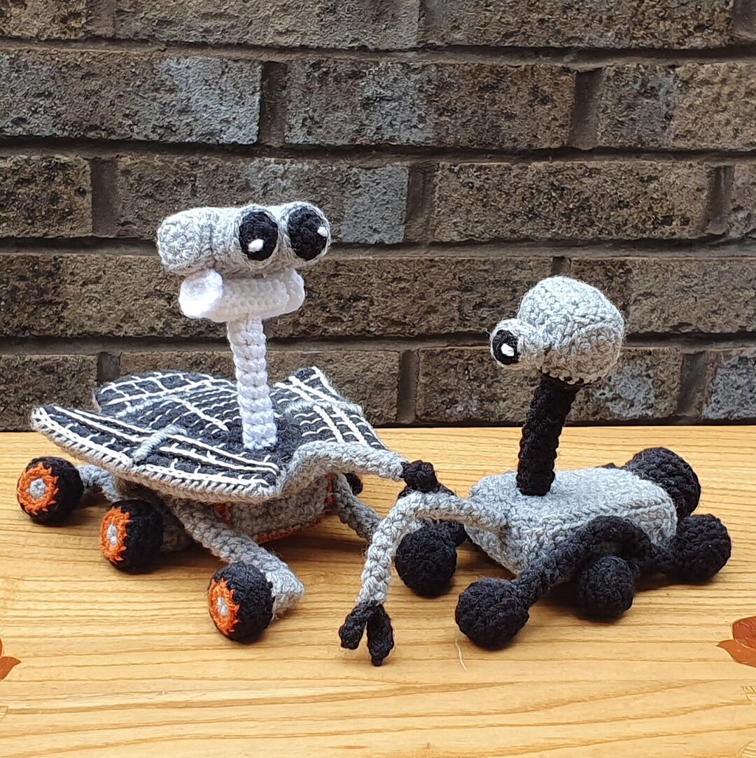 Crochet Pattern Bundle Curiosity & Opportunity/spirit Mars Rovers - Etsy