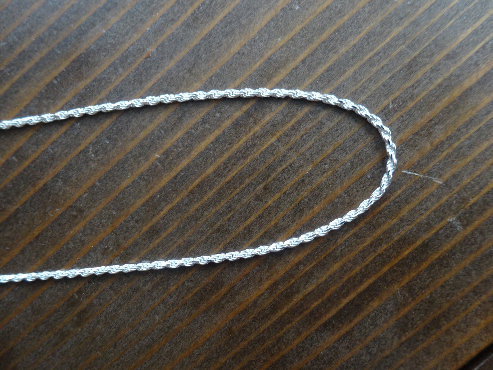20 Inch Rope Chain Sterling Silver - Etsy