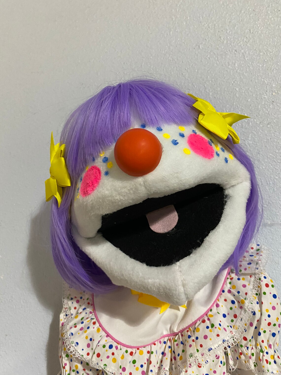 Sherry the Clown SAMPLE PUPPET - Etsy