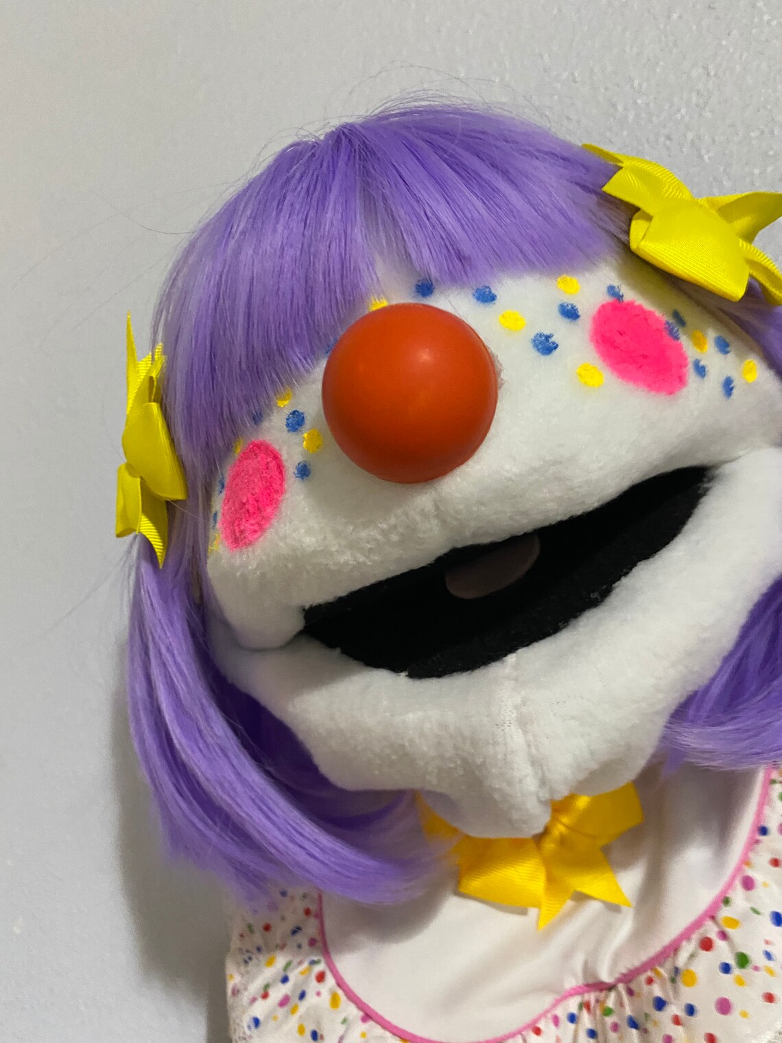Sherry the Clown SAMPLE PUPPET - Etsy