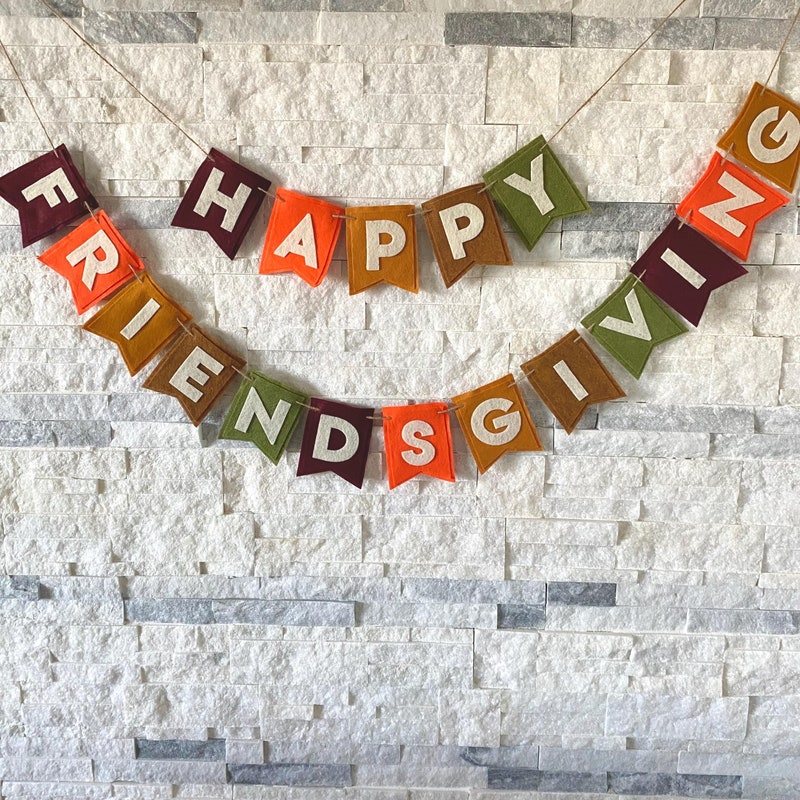 Printable Friendsgiving Banner - Etsy