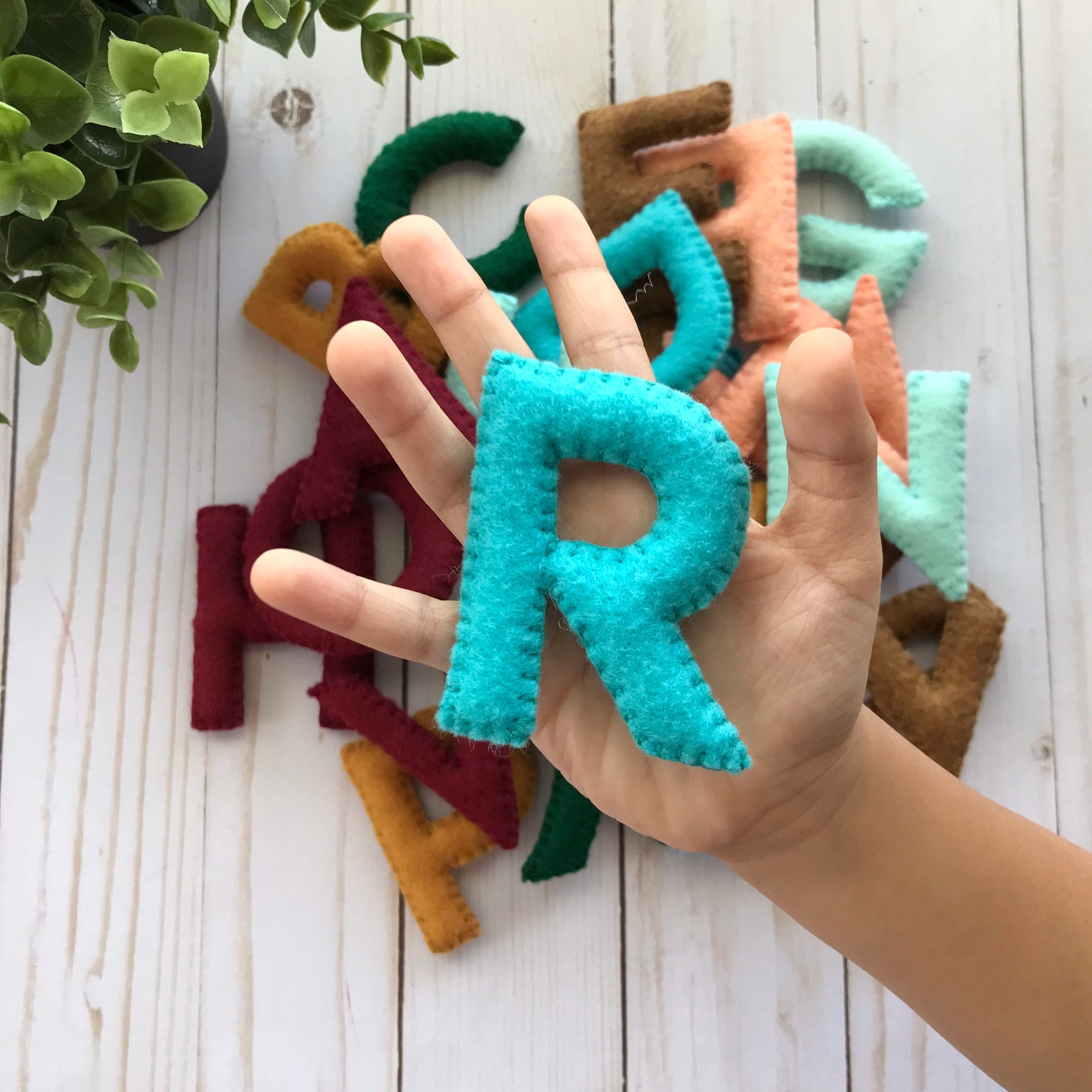 Felt Letters, Felt Alphabet, Preschool Alphabet, Learning Alphabet ...