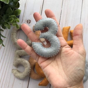 Learning Activities for Kids, Felt Numbers, Learning Toys, Educational ...