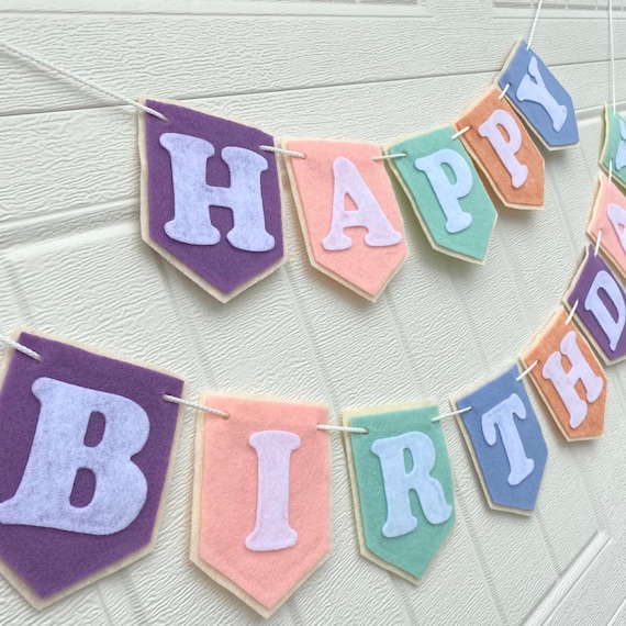 First Grade Teacher Graphic Tees Rainbow Happy Birthday Banner ...