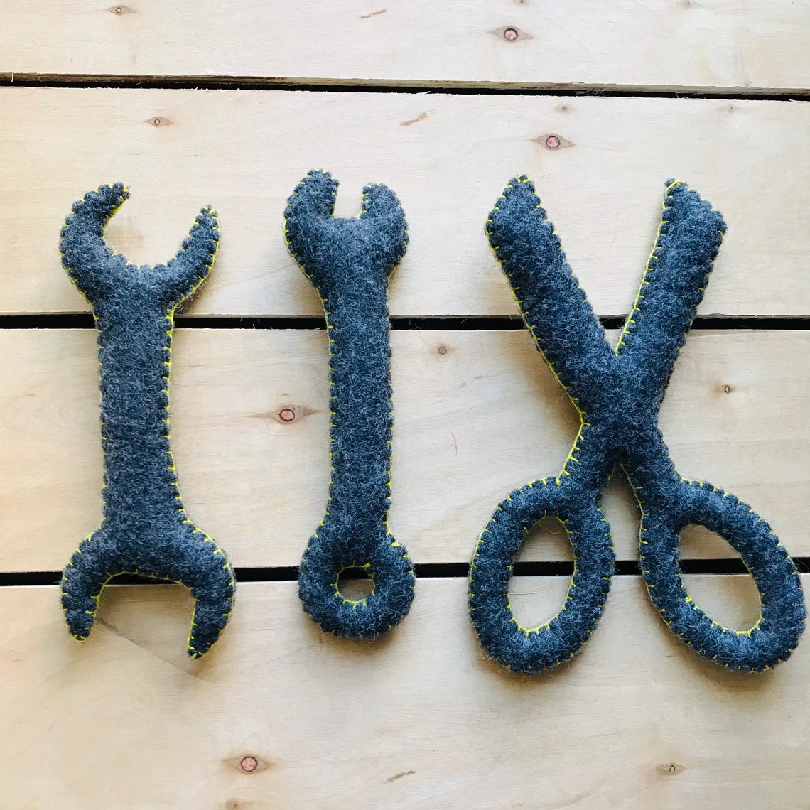 Felt Tools Set Learning Felt Toys Pretend Play Tools Set | Etsy