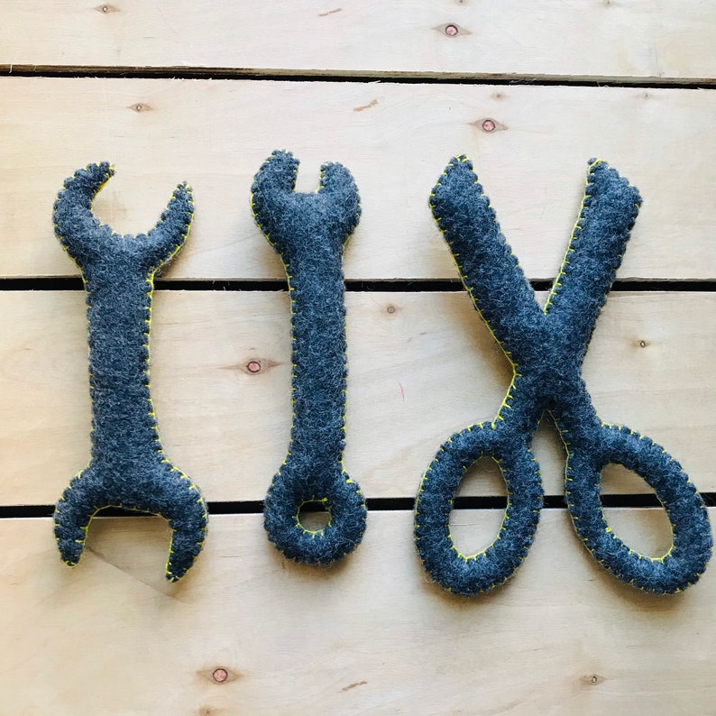 Felt Tools Set Learning Felt toys pretend play tools set | Etsy