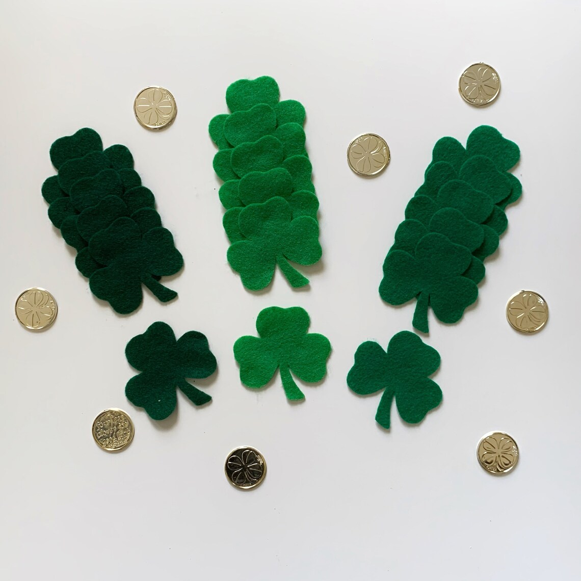 St Patricks Day Felt Die Cuts St Patricks Day Decor Felt | Etsy