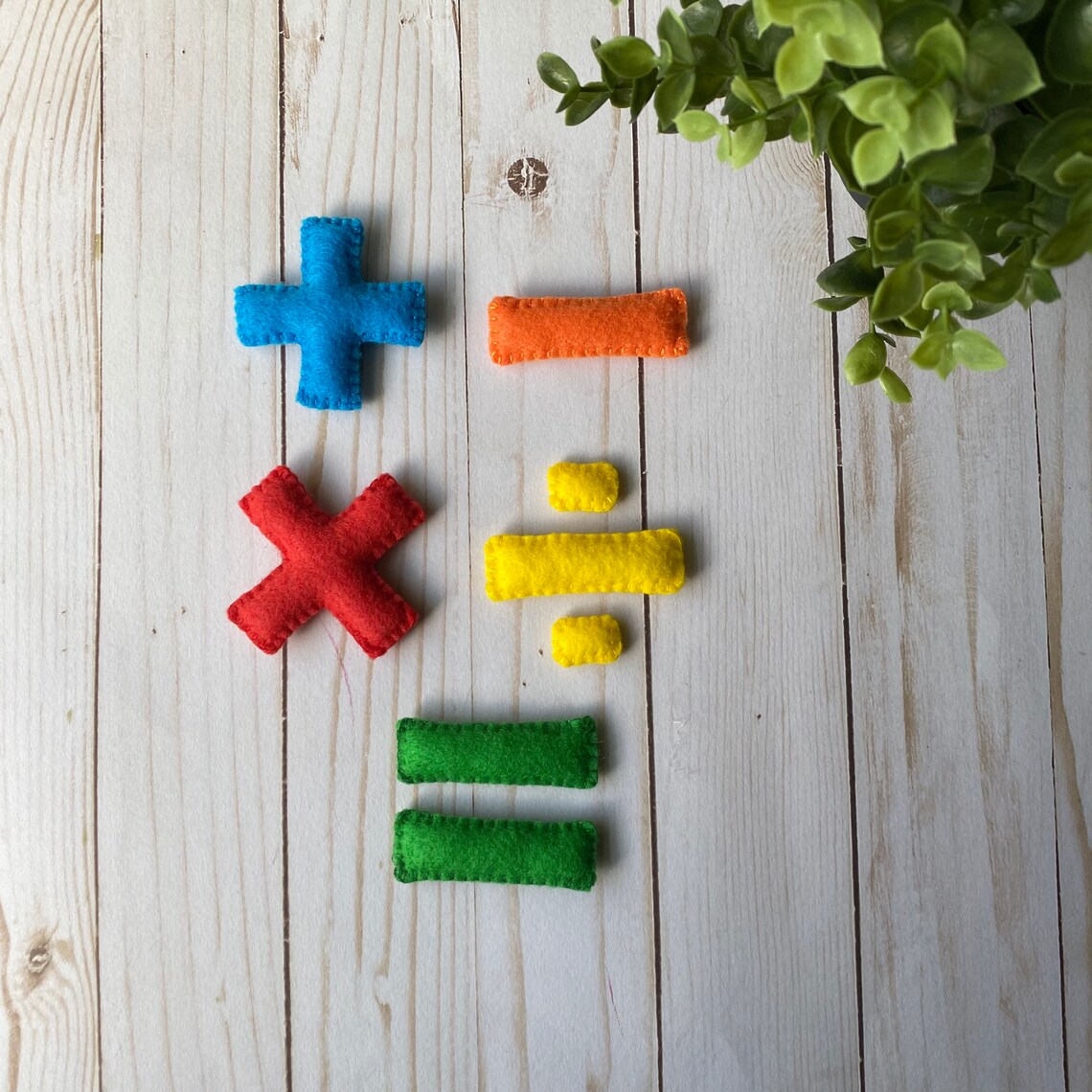 Felt Math Symbols Learning Math Learning Toys Addition - Etsy