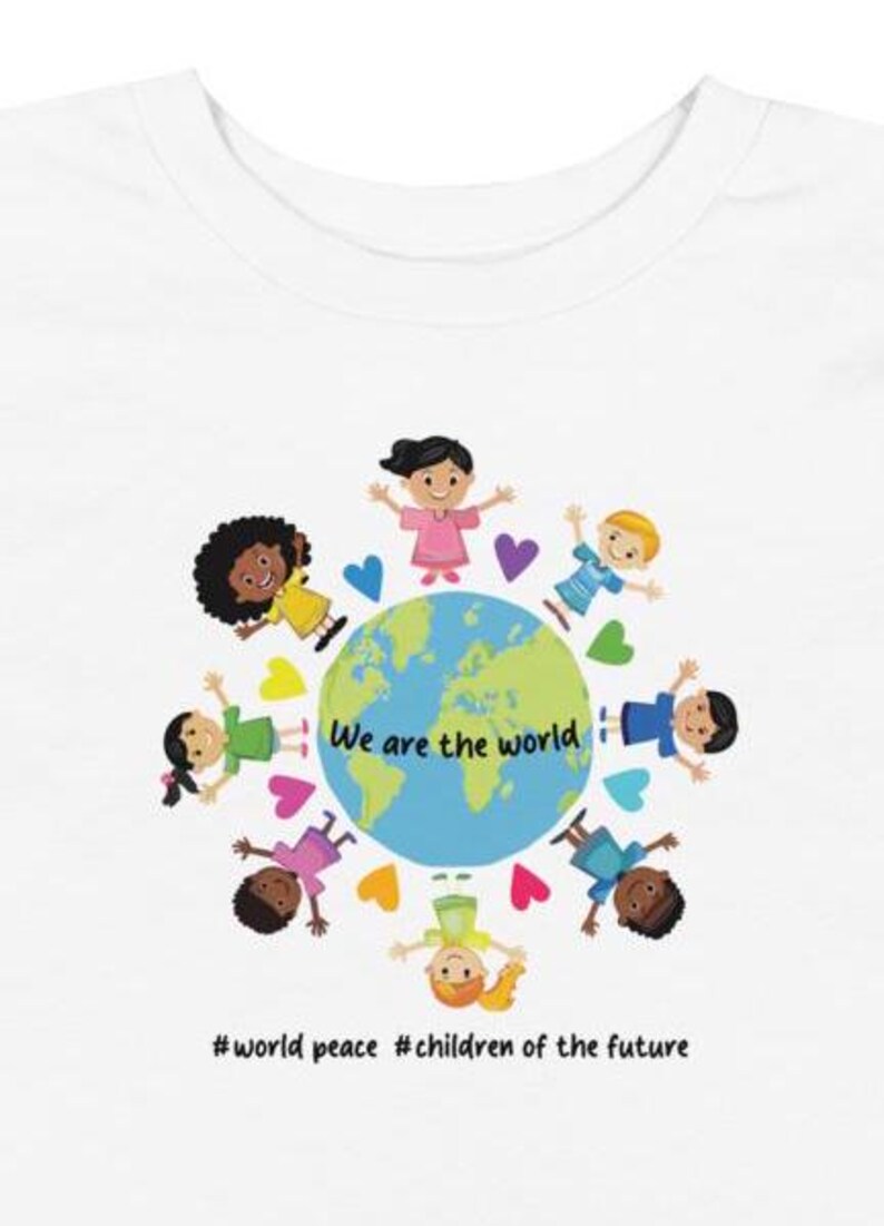 Toddler World Peace Children of the Future Tshirt - Etsy