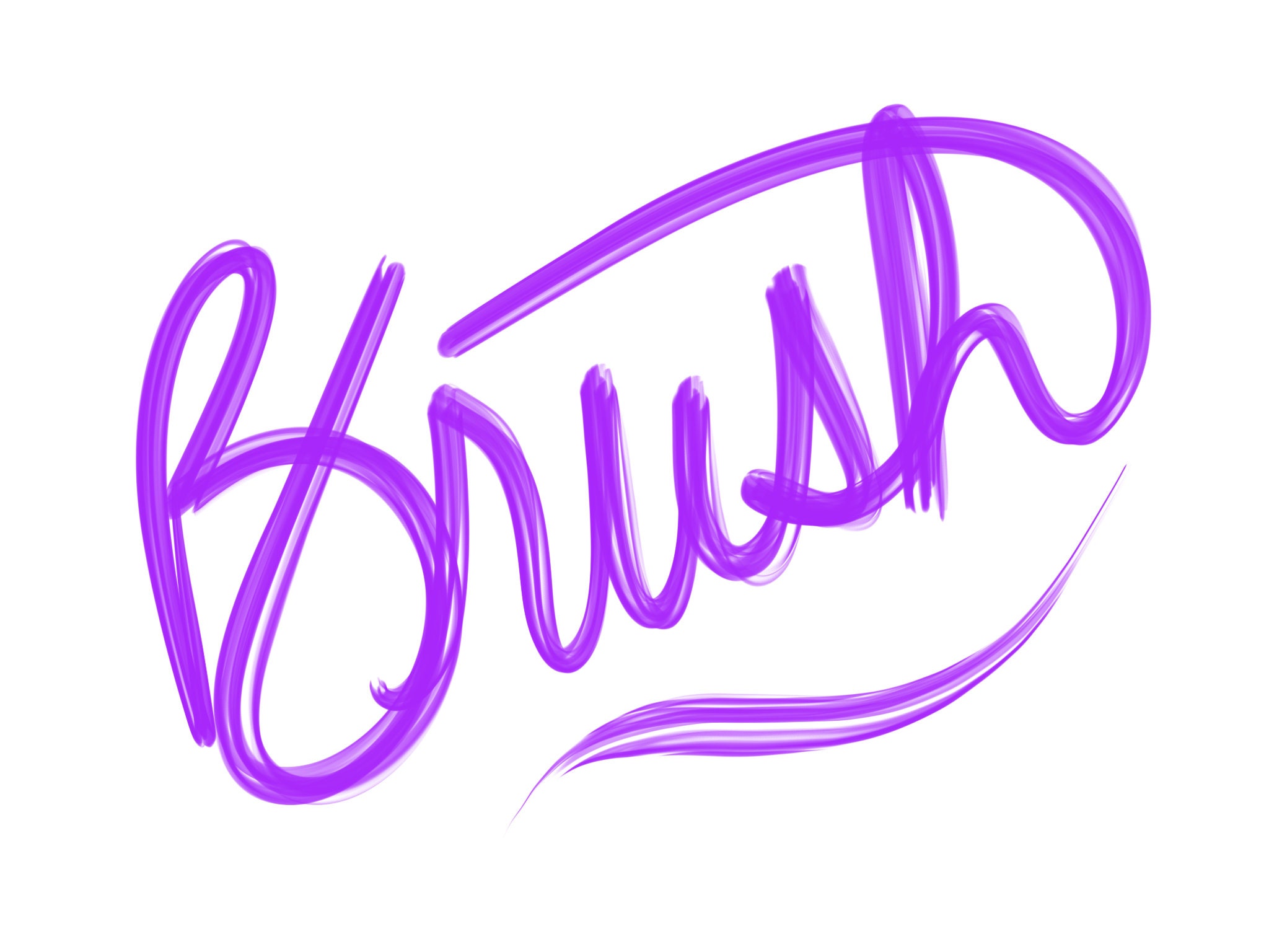 12 Paint Lettering Brushes for Procreate - Etsy
