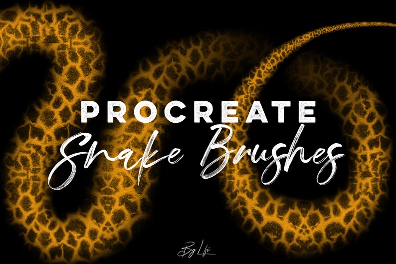 Procreate Snake Brush - Etsy