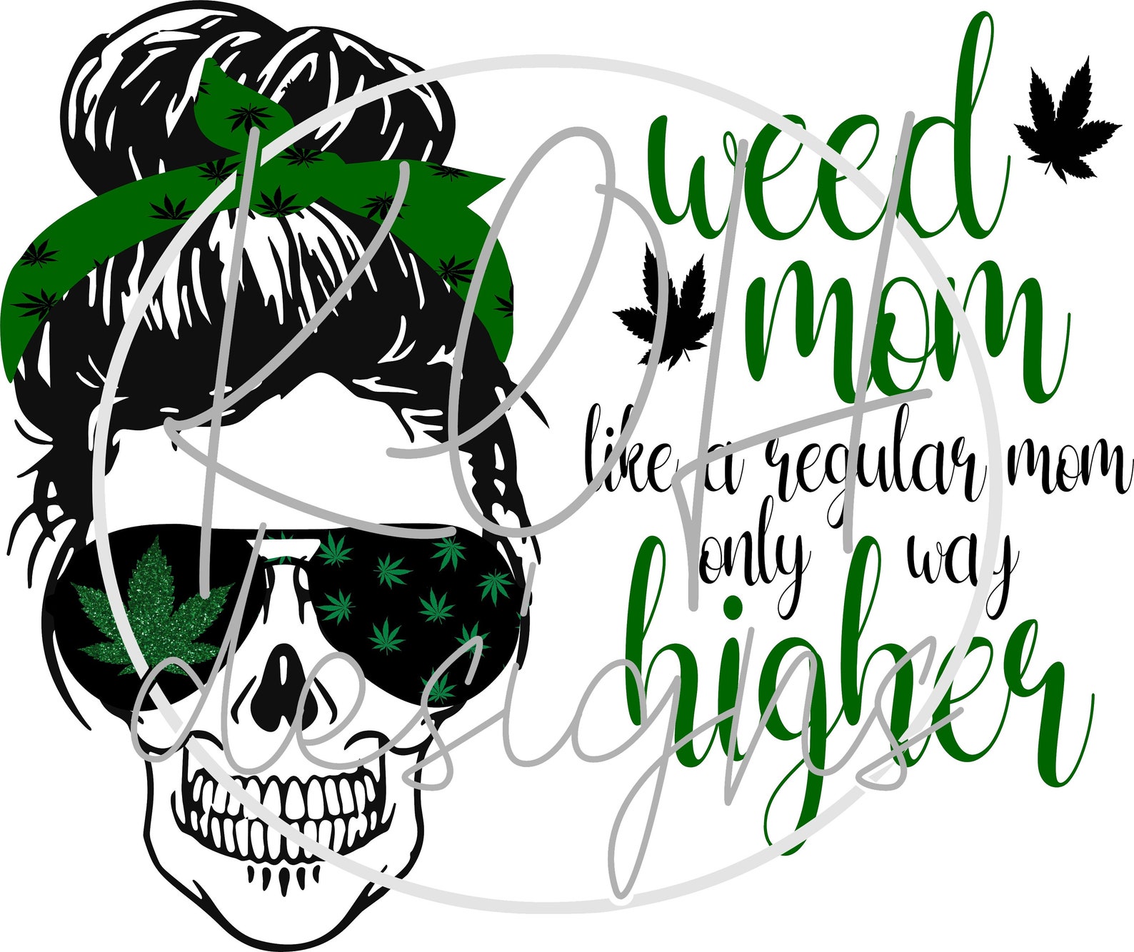 Weed Mom PNG Download - Etsy