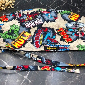 Marvel Scrub Caps for Women Superhero Surgical Cap Unisex - Etsy