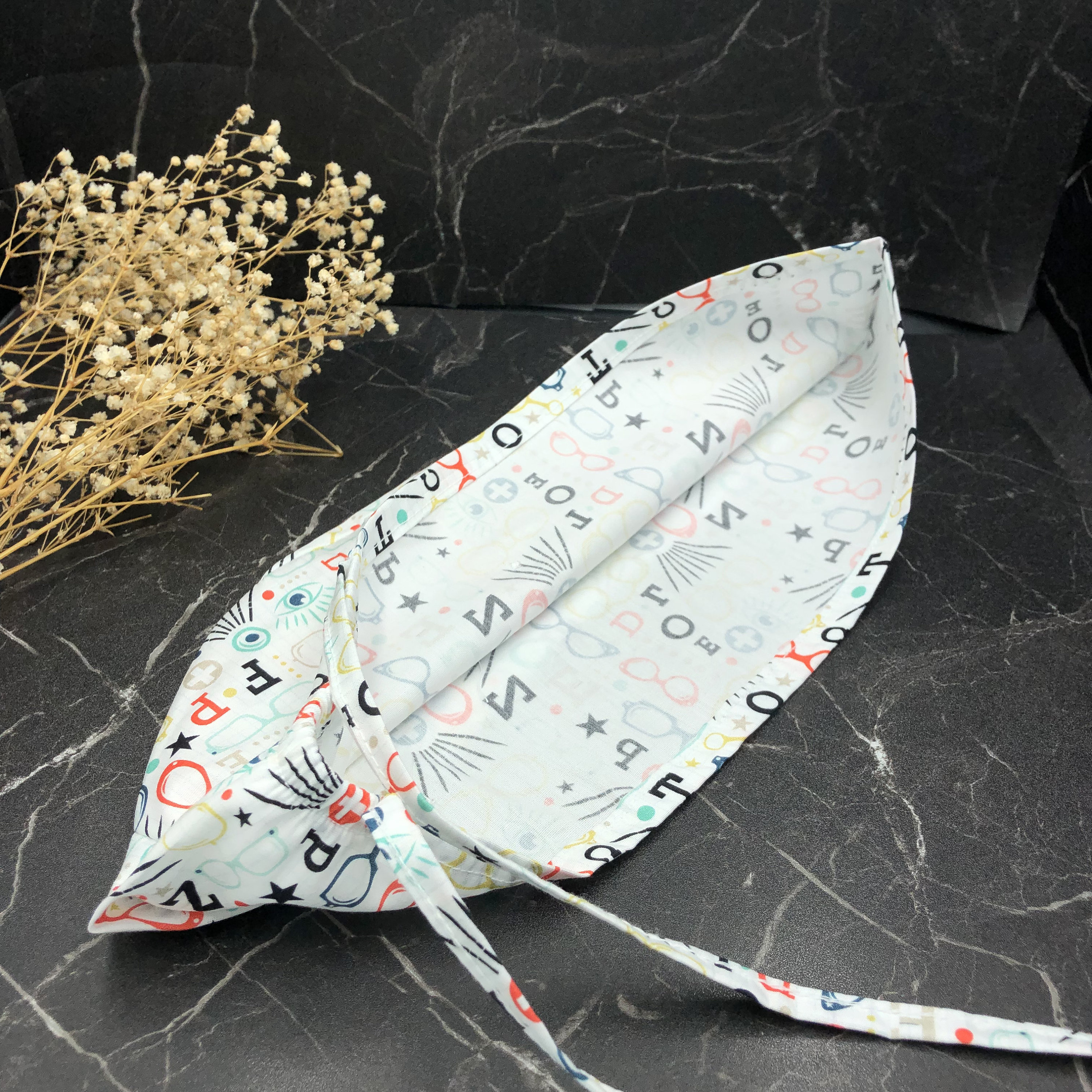 Unisex White Ophthalmology Scrub Caps Glasses Scrub Hats - Etsy Australia