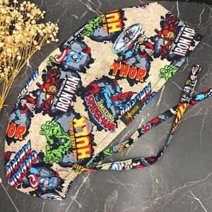 Marvel Scrub Caps for Women Superhero Surgical Cap Unisex - Etsy