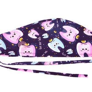 Tiedye Dental Scrub Caps for Men Love Your Teeth Surgical - Etsy