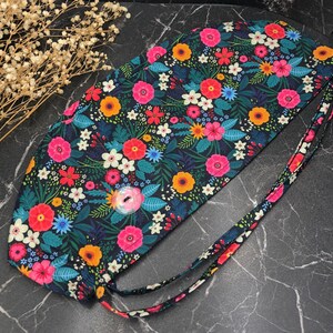 Colorful Cute Flowers Scrub Caps, Tiny Floral Surgical Men, Unisex ...