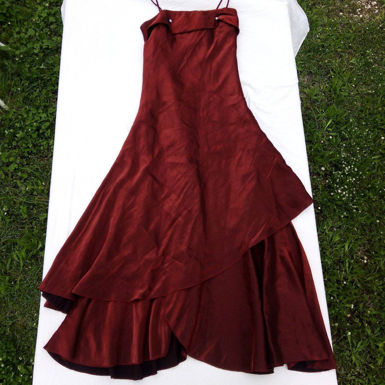 BURGUNDY VINTAGE Goth Maxi DRESS Bolero Made in France - Etsy
