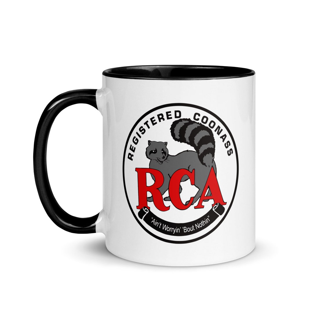 Registered Coonass RCA Coffee Mug - Louisiana Cajun - Etsy