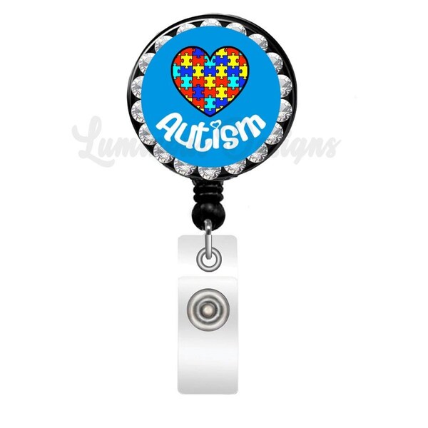Autism Badge Reel - Etsy