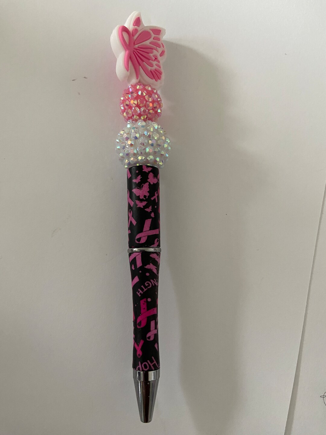 Breast Cancer Ribbon Pen, Refillable Pens, Nurse Gift, Tech Gift - Etsy