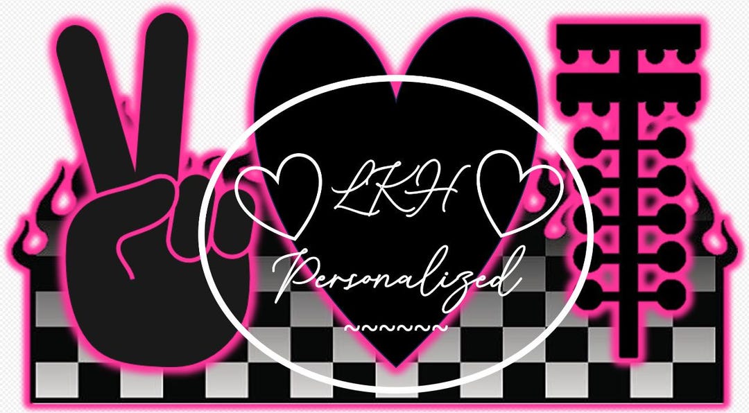 Peace, Love, Drag Racing Digital File - Etsy