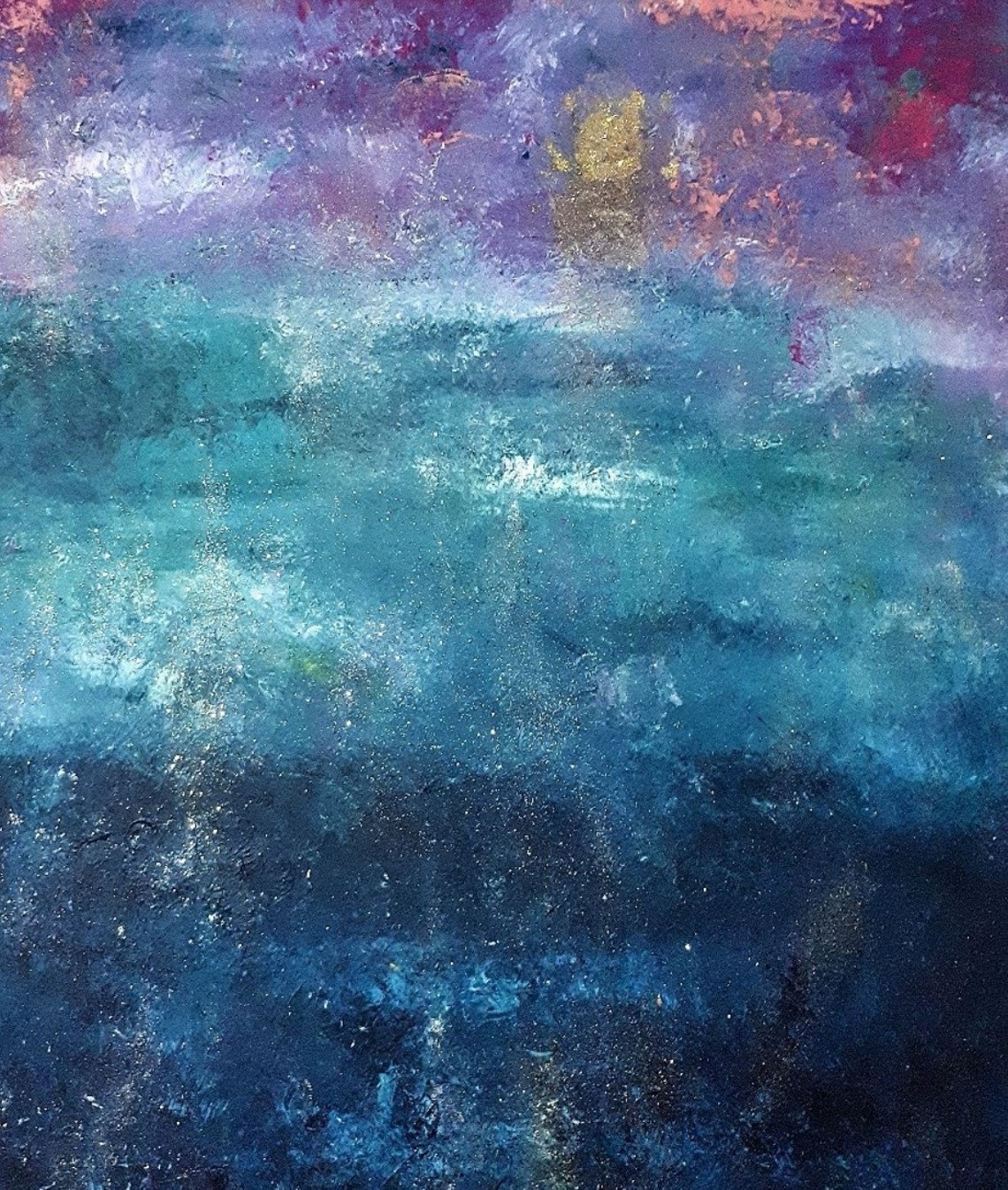 Abstract Expressionist Sky, Abstract Sky, Painting Expressionist ...