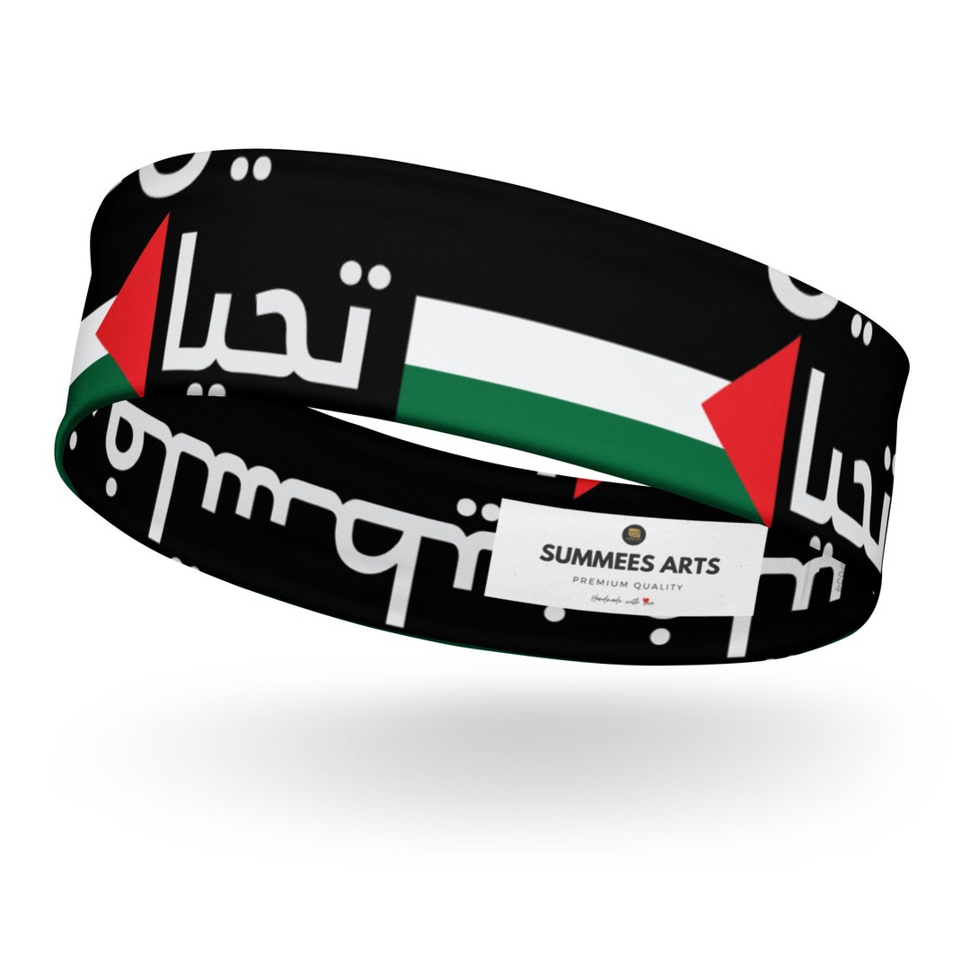 Palestine Flag Headband: Tahayya Palestine, Moisture-wicking - Etsy