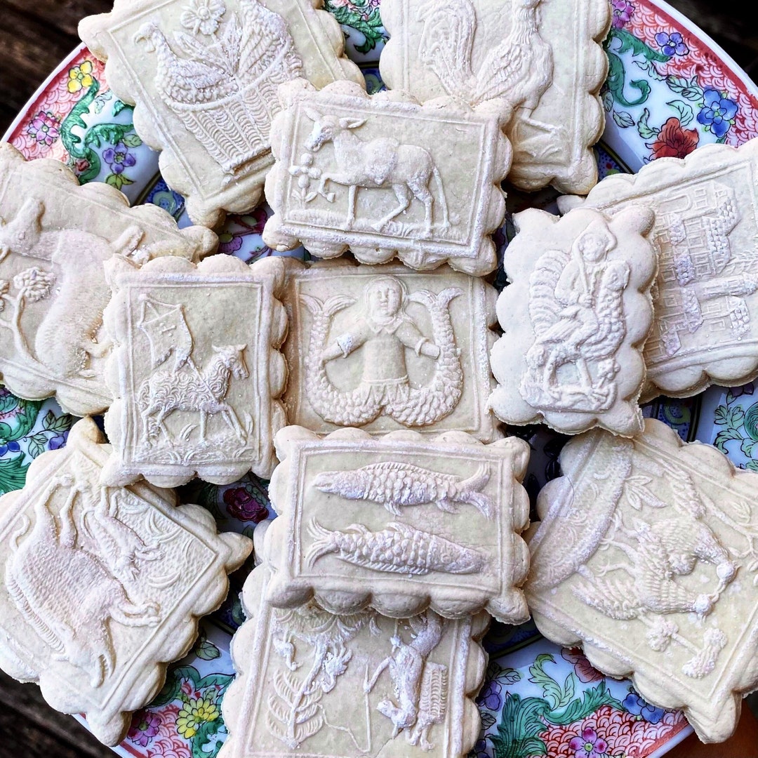 12 Traditional Large Theme Anise or Assorted Flavor Soft German ...
