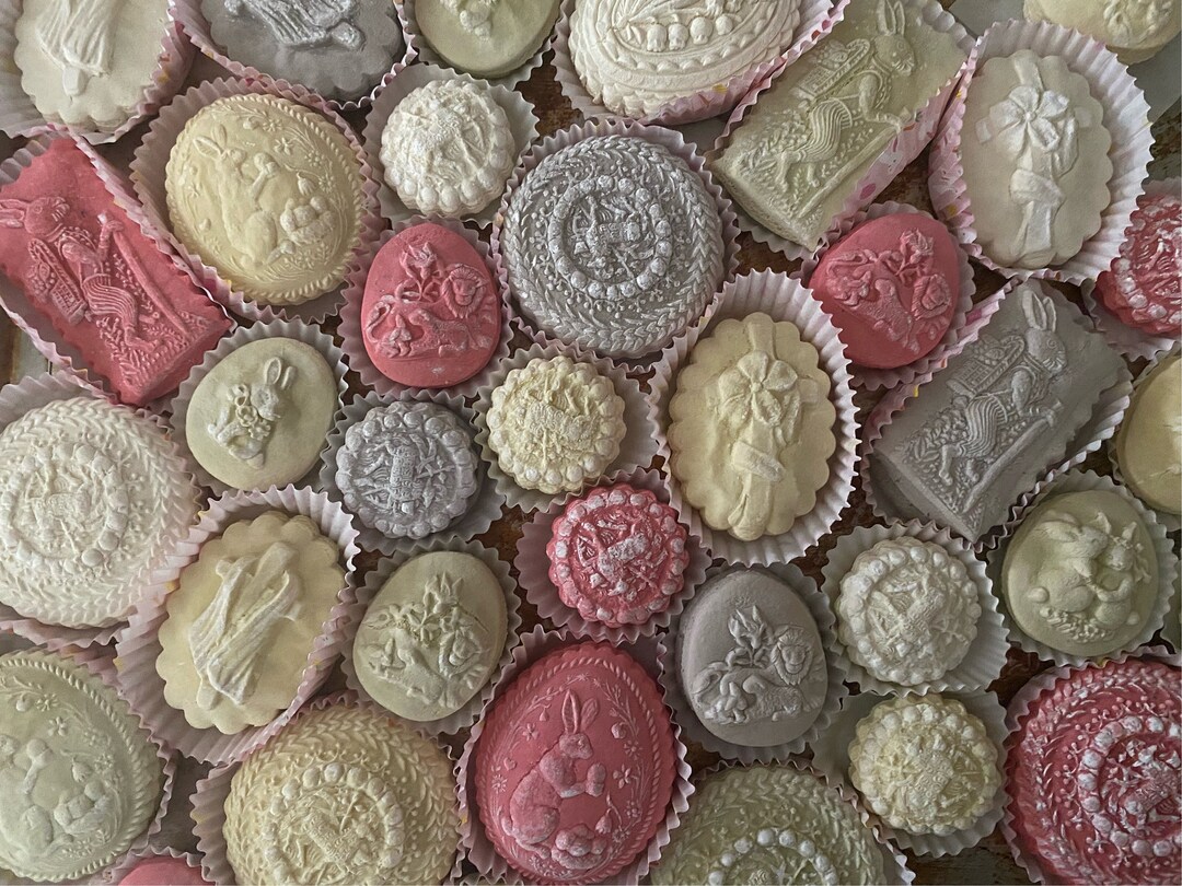 1 Dozen Pascal Lamb, Draped Cross, Easter Egg and Faberge Spring Flower ...