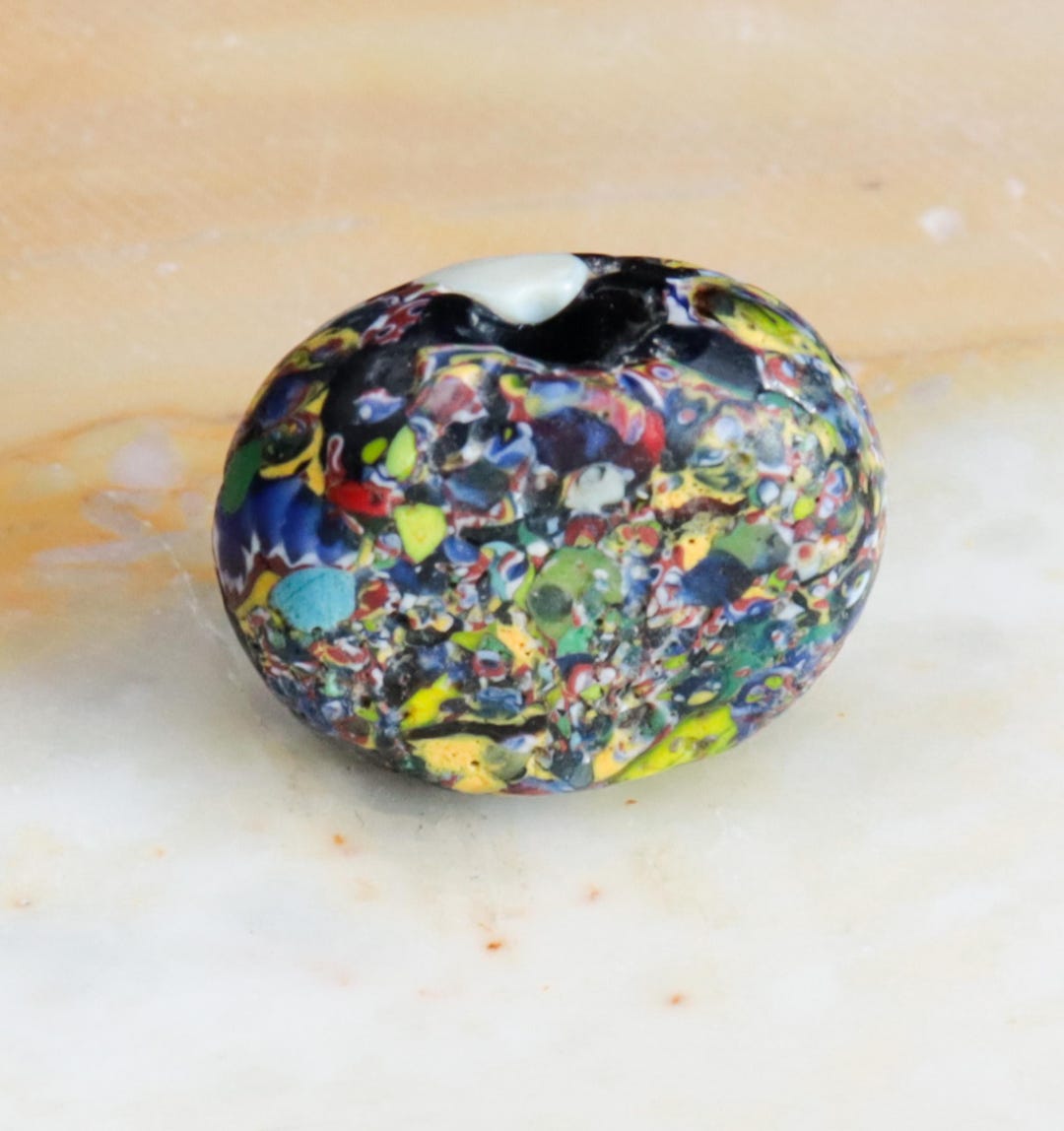 Venetian Millefiori Tabular Trade Bead - Etsy