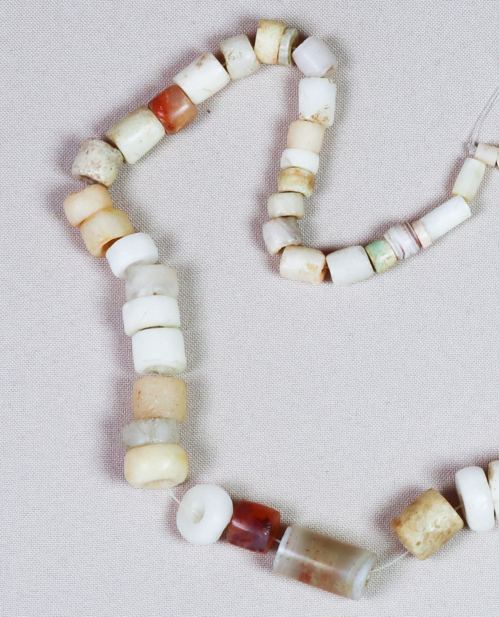 63 Ancient or Antique Cylindrical Stone Beads - Etsy